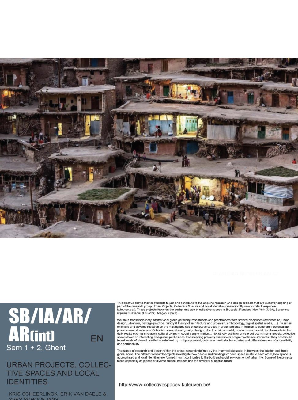 ELECTIVE – Urban Projects, Collective Spaces and Local Identities ...